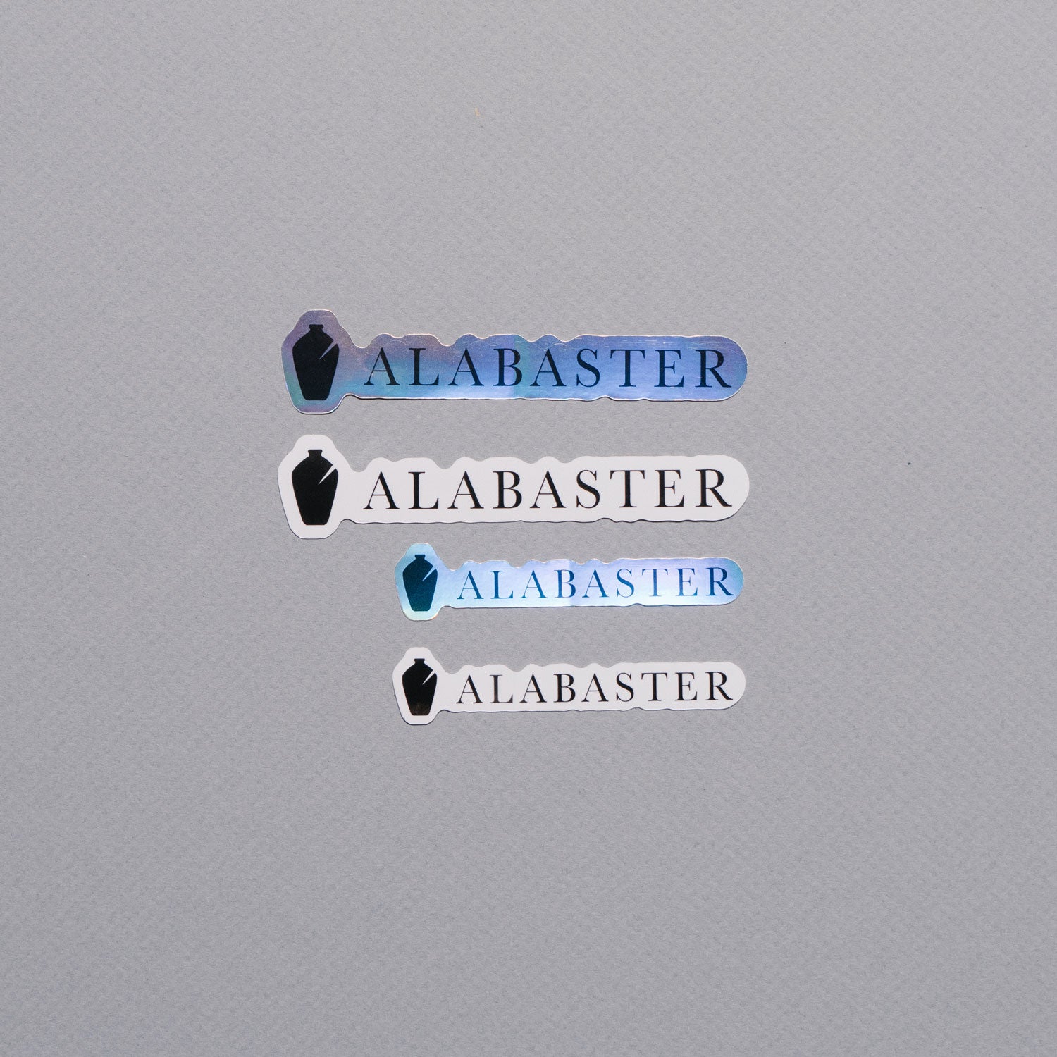Logo Sticker Set – Alabaster