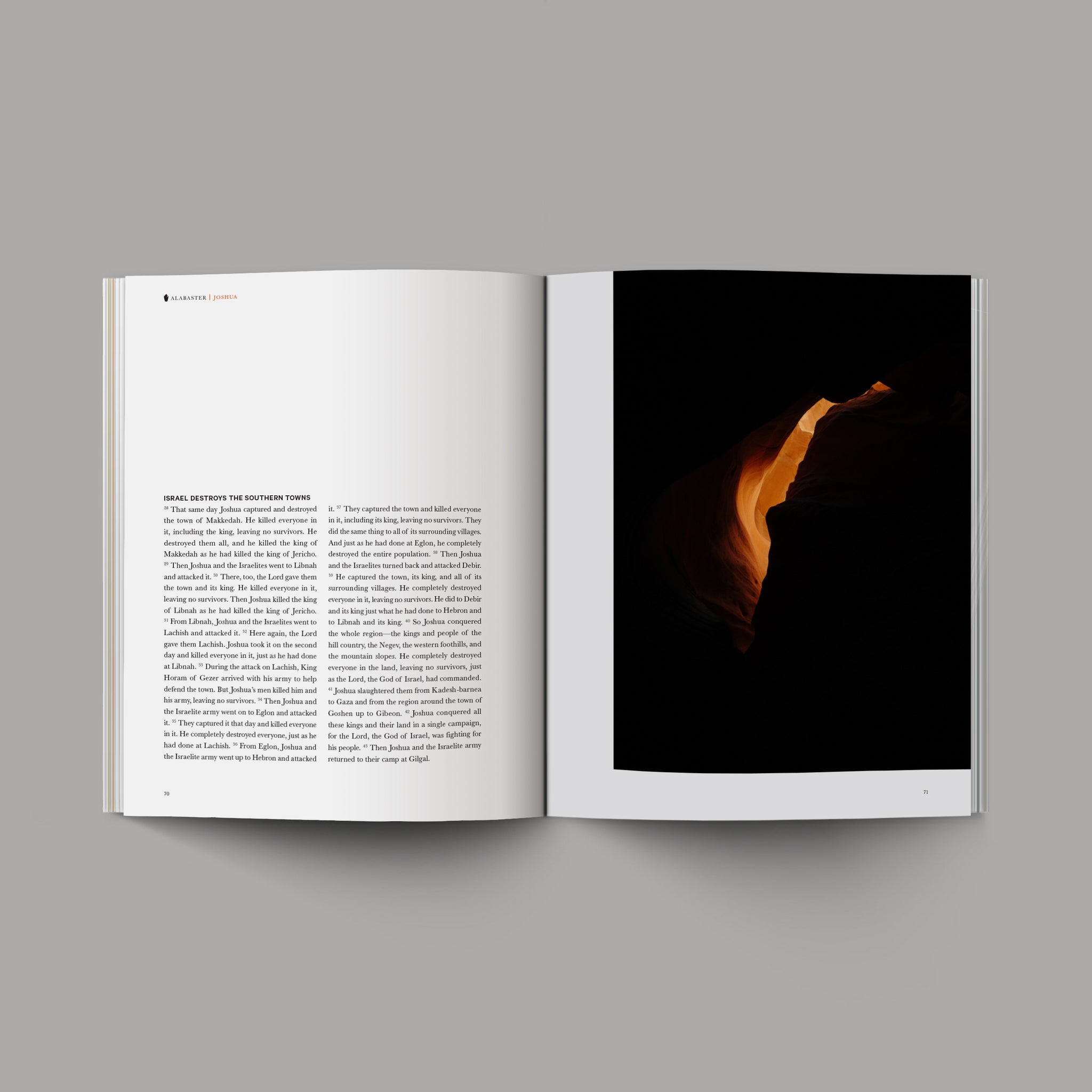 The Book of Joshua – Alabaster