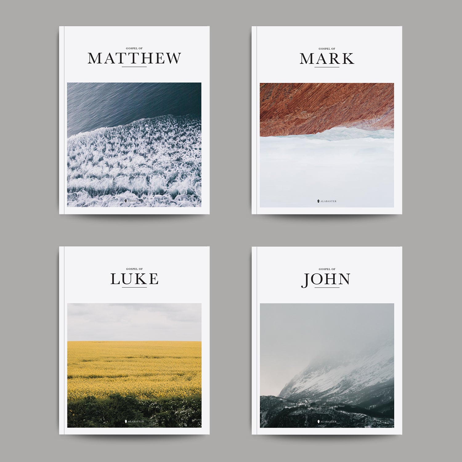 The Four Gospels Set | New Testament Books | Alabaster Co
